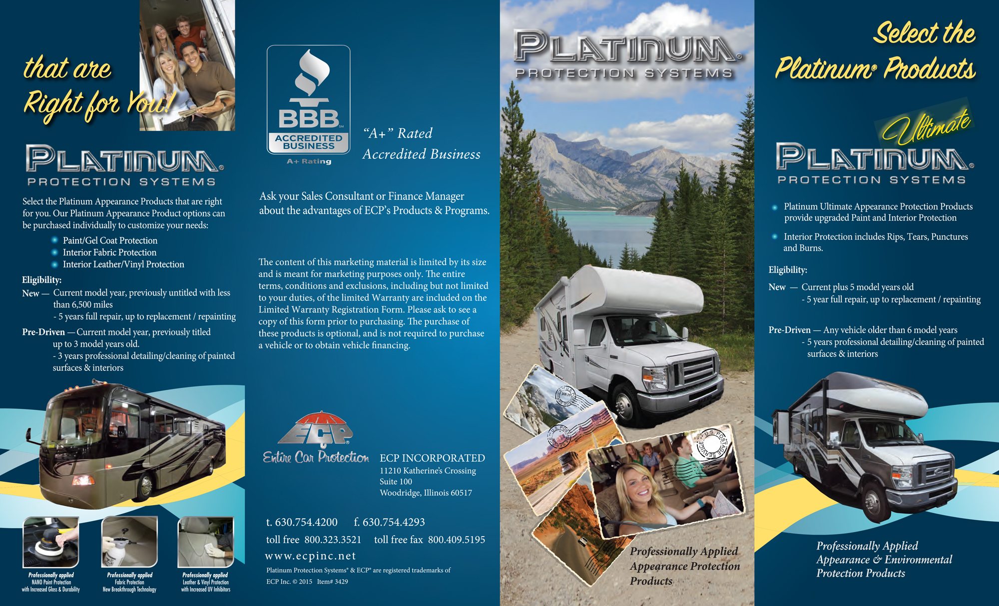 PROTECTION PRODUCTS | Lynden Sports Center RV's